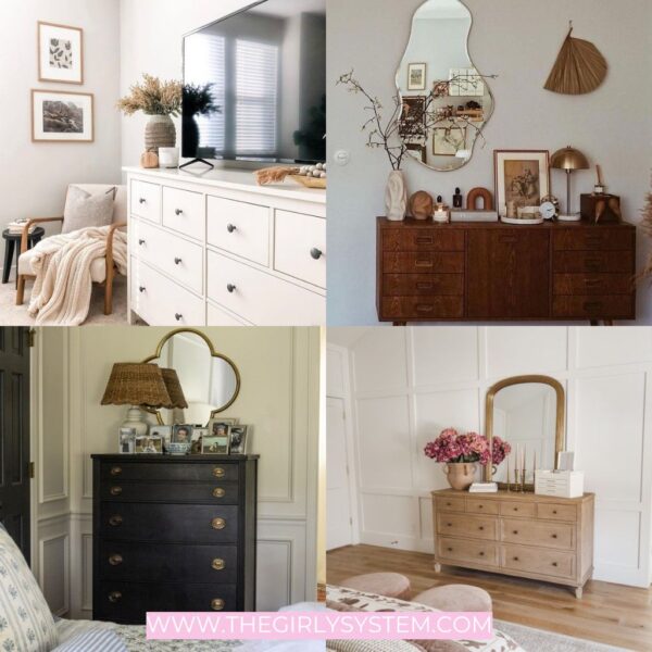 How to Style a Dresser Top: 14 Ideas to Make It Look Effortlessly Chic